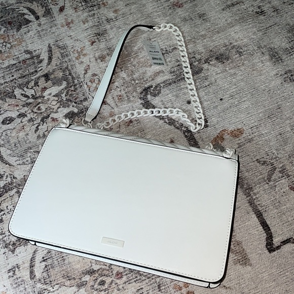 Aldo | Bags | Aldo White Purse | Poshmark